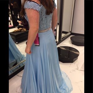 Dresses | Light Blue Prom Dress | Poshmark